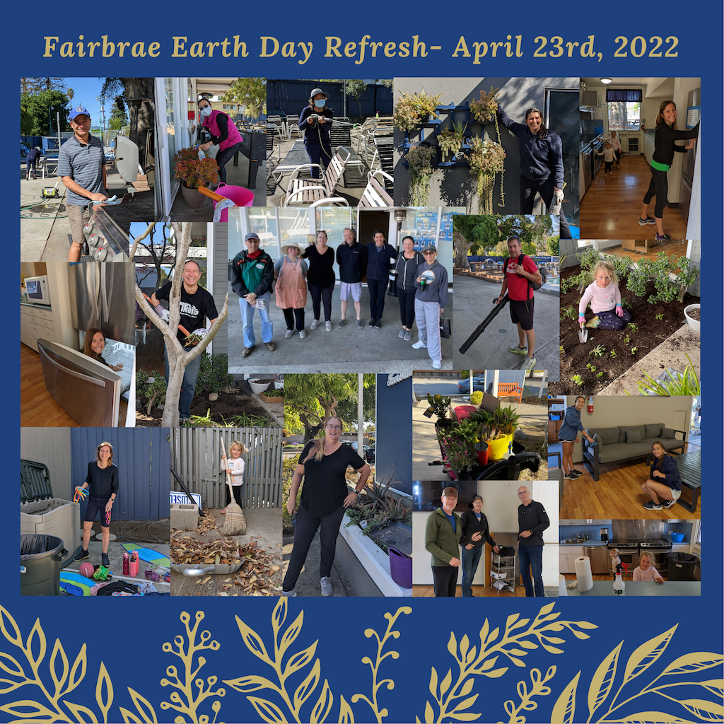 Thank You Members Who Helped with Earth Day Club Refresh Day! – Fairbrae